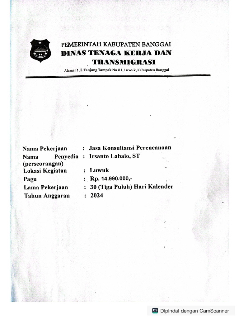 Kwitansi Tanda Terima | PDF