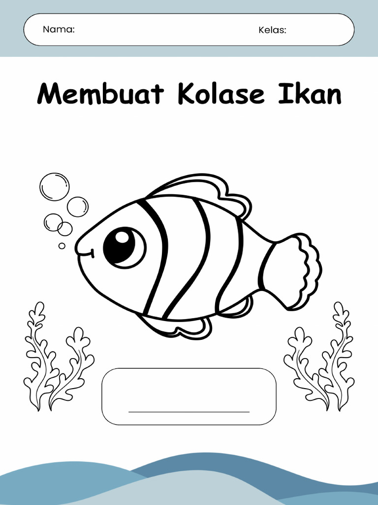 Membuat Kolase Ikan | PDF