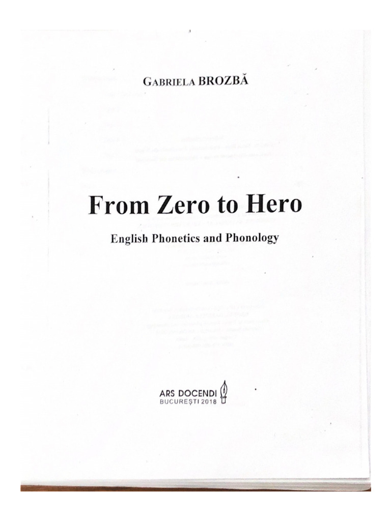 From Zero To Hero Pdf