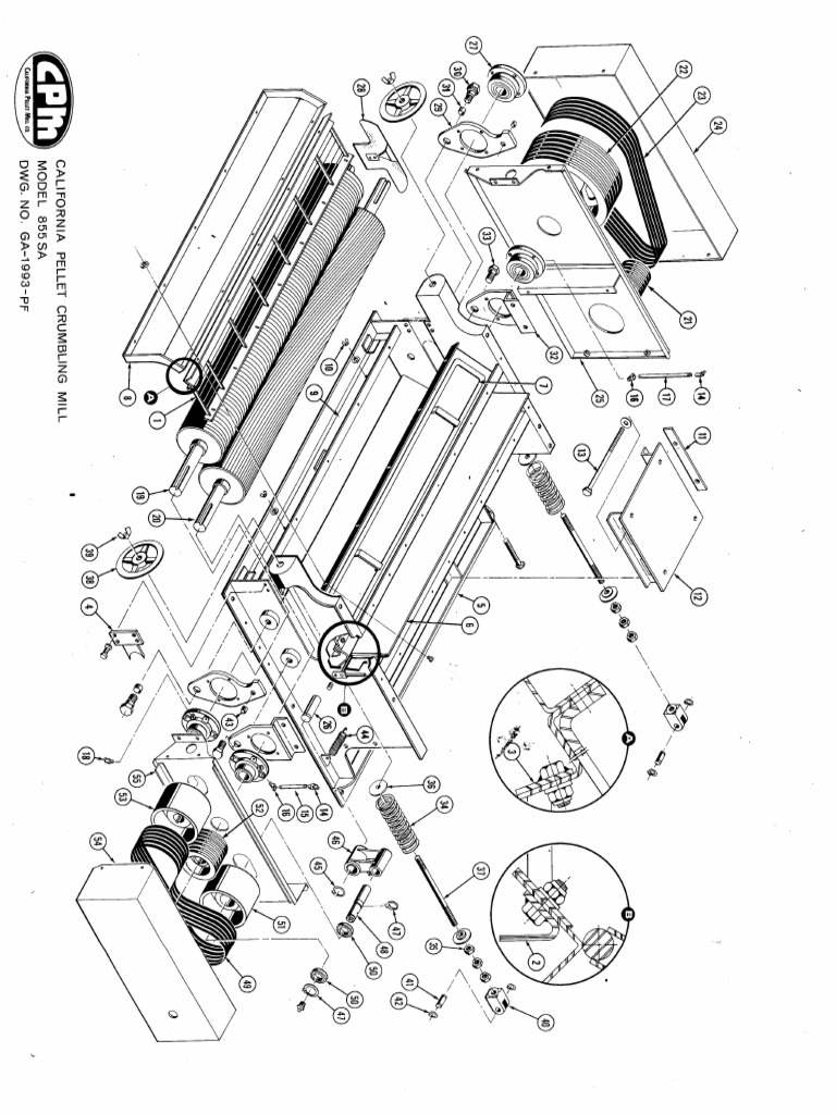 CPM - 855A Crumbler Parts Manual | PDF