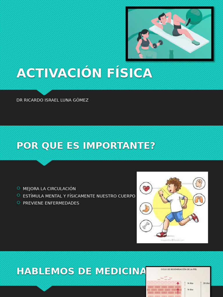 Activación Física | PDF | Salud y bienestar | Ciencia y matemáticas