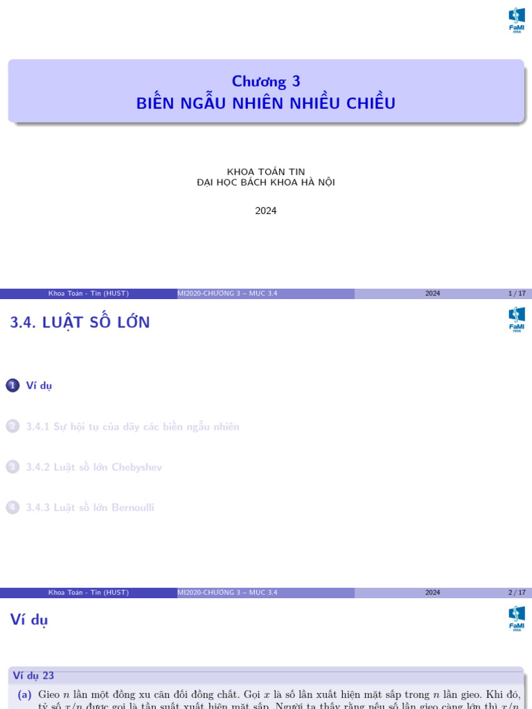 MI2020 Chap3 3.4 FAMI | PDF