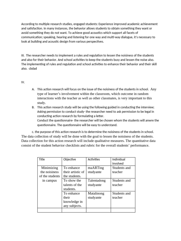 According To Multiple Research Studies | PDF | Questionnaire | Behavior ...