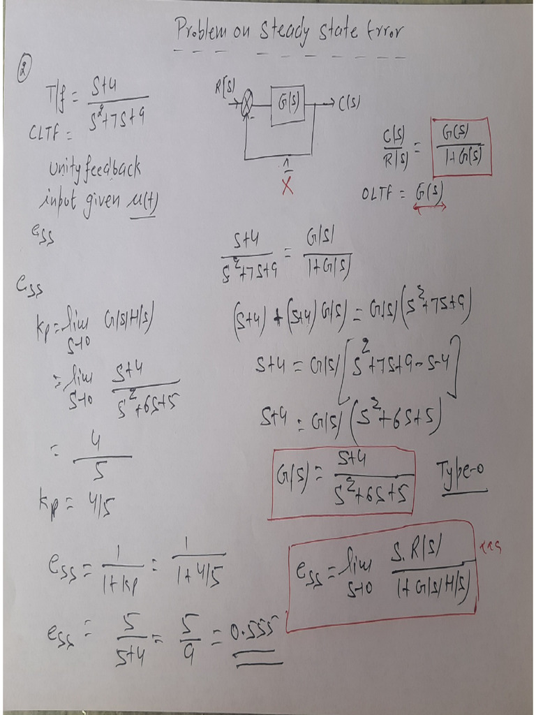 Lec-39,40 Control System | PDF