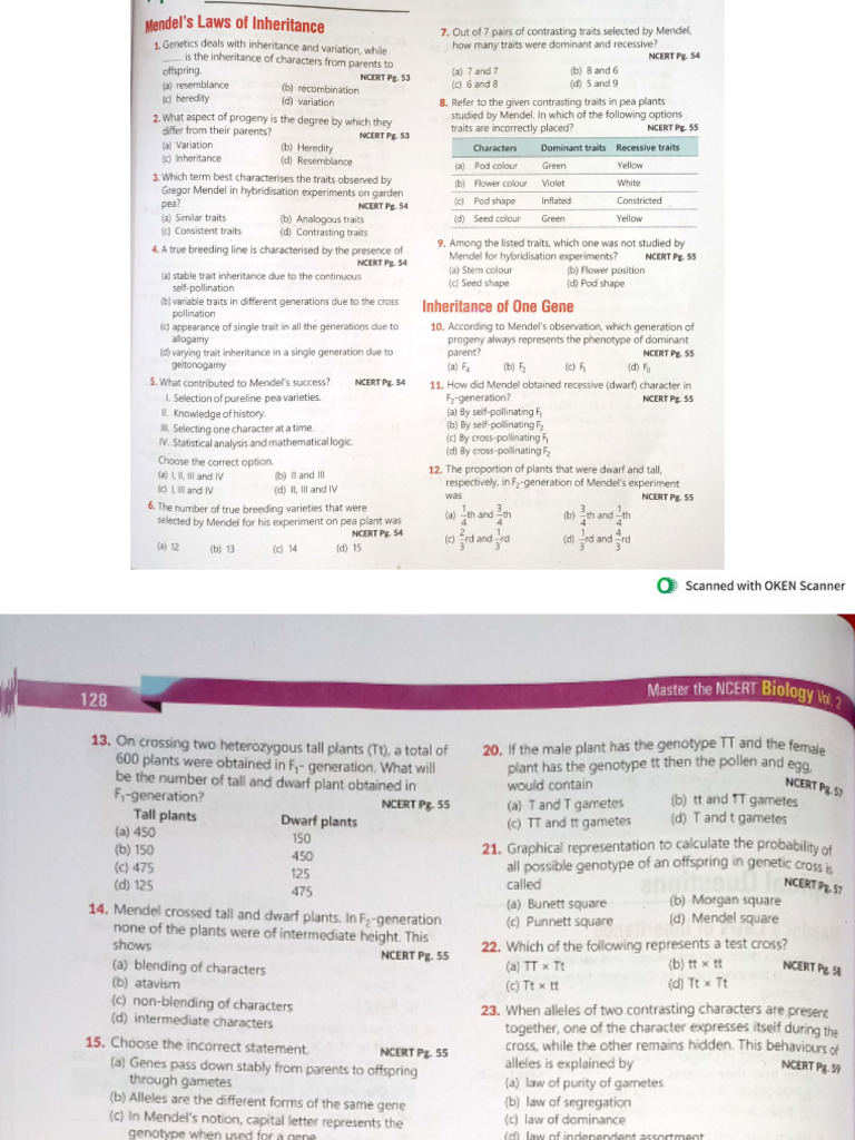 Mendellian Inheritance | PDF
