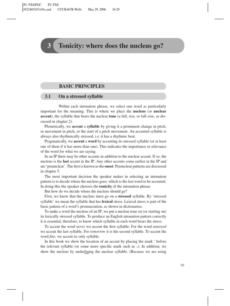 Wells 2006 Chapter - Three - 240807 - 021505 | PDF | Stress ...