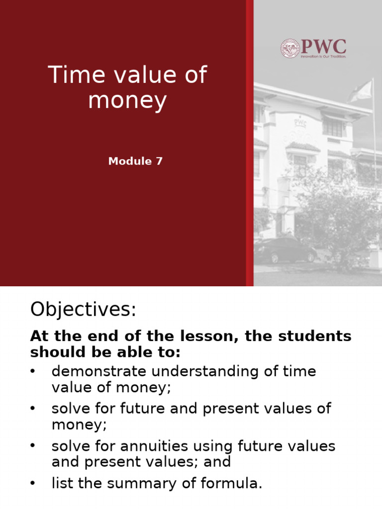 G7 (2) | PDF | Present Value | Time Value Of Money