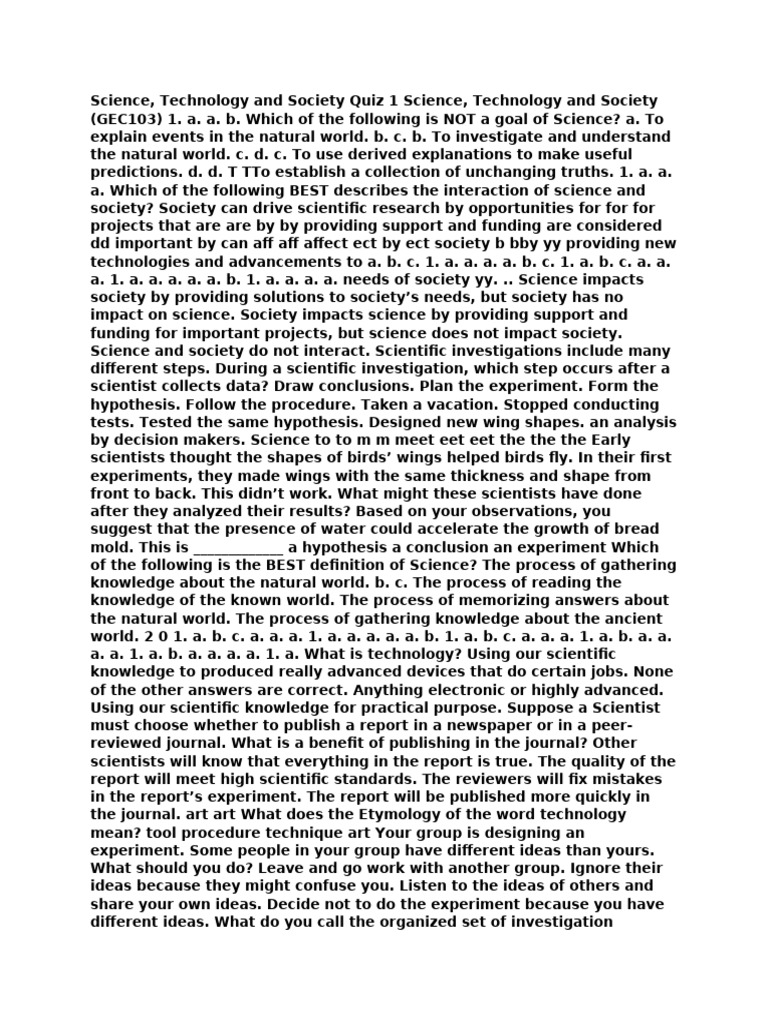 Science | PDF | Science | Experiment