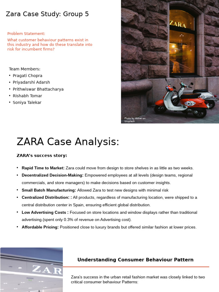 Zara - Consumer Behavior | PDF