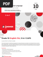 Grade 12 English FAL Study Guide | PDF