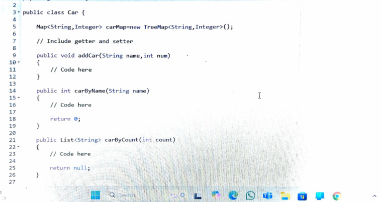 Java Car Class Implementation Guide | PDF | Teaching Methods ...