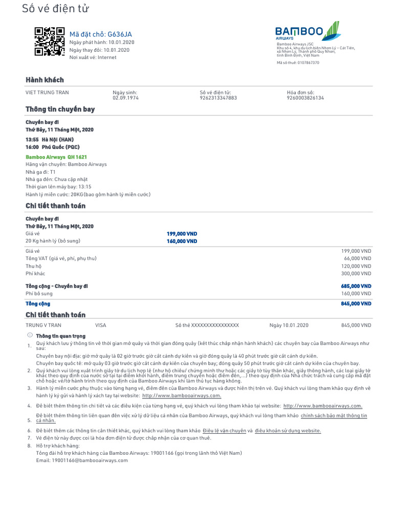 E Ticket | PDF