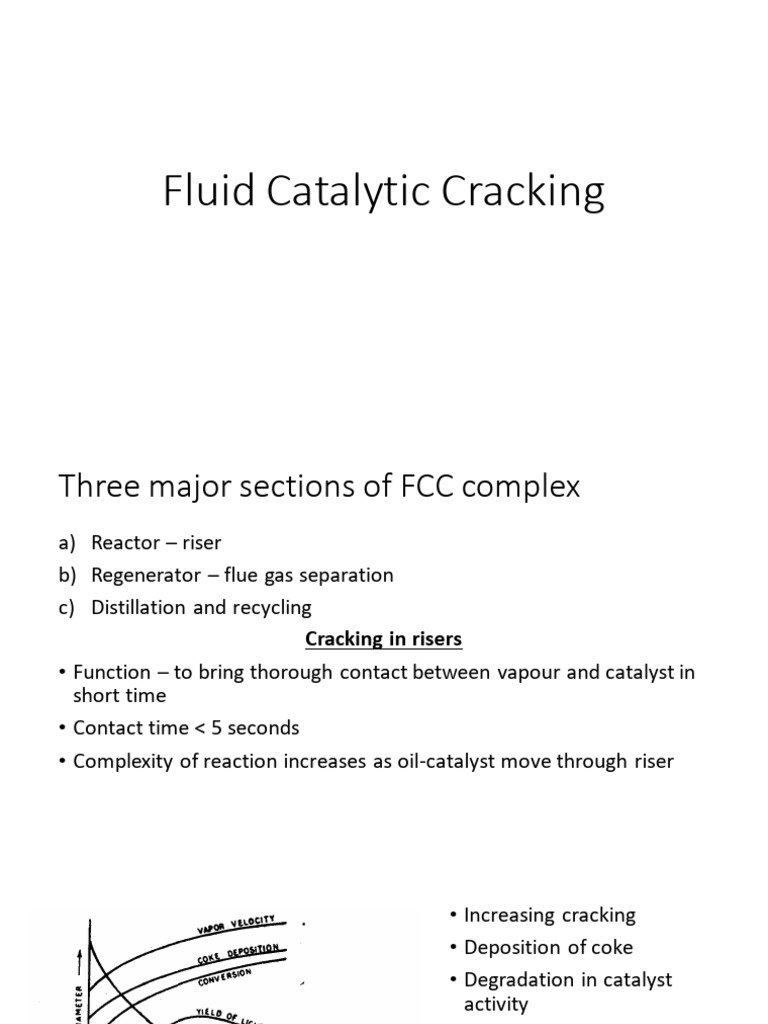Fluid Catalytic Cracking | PDF | Secondary Sector Of The Economy | Fluidization