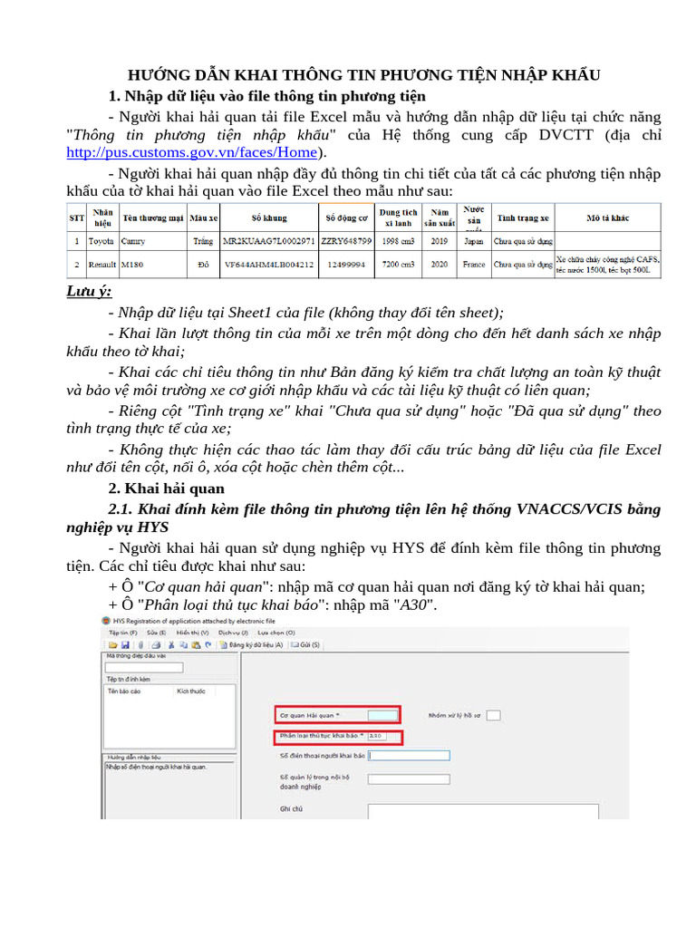 Huong Dan Nhap File Dinh Kem | PDF