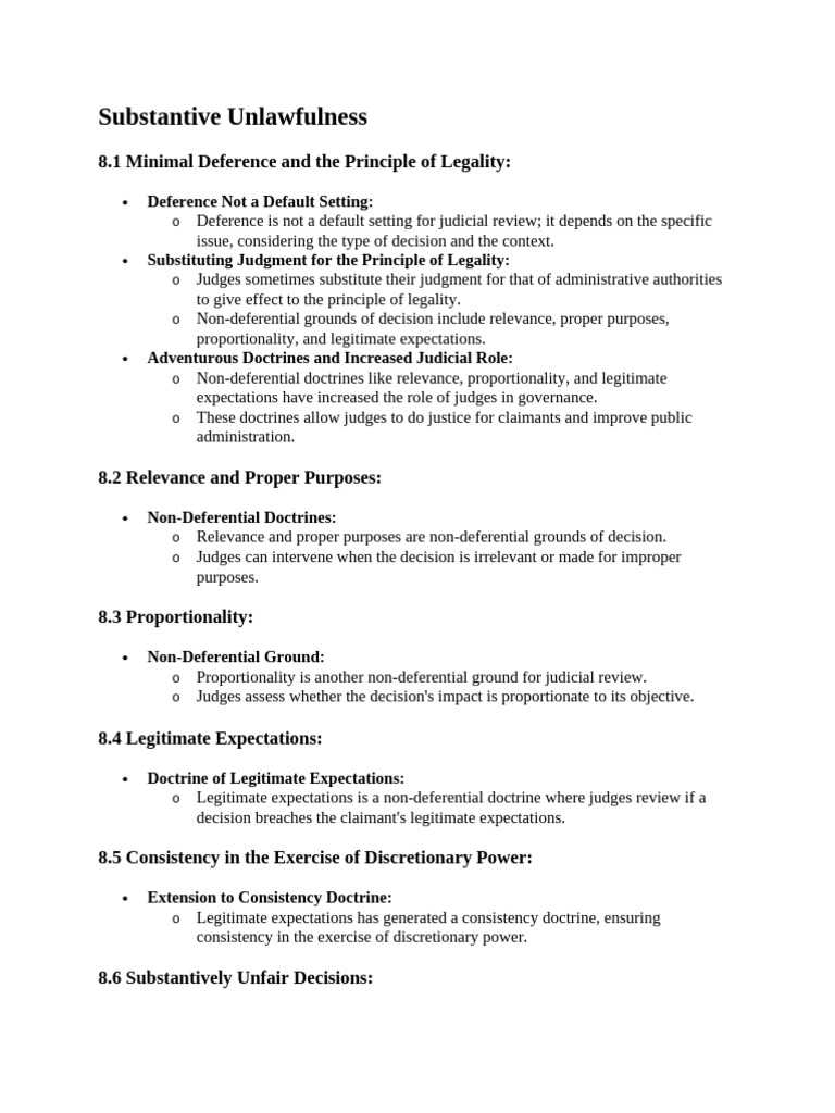 Part 2 Legitimate Expectations and Equality | PDF | Comity | Judgment (Law)