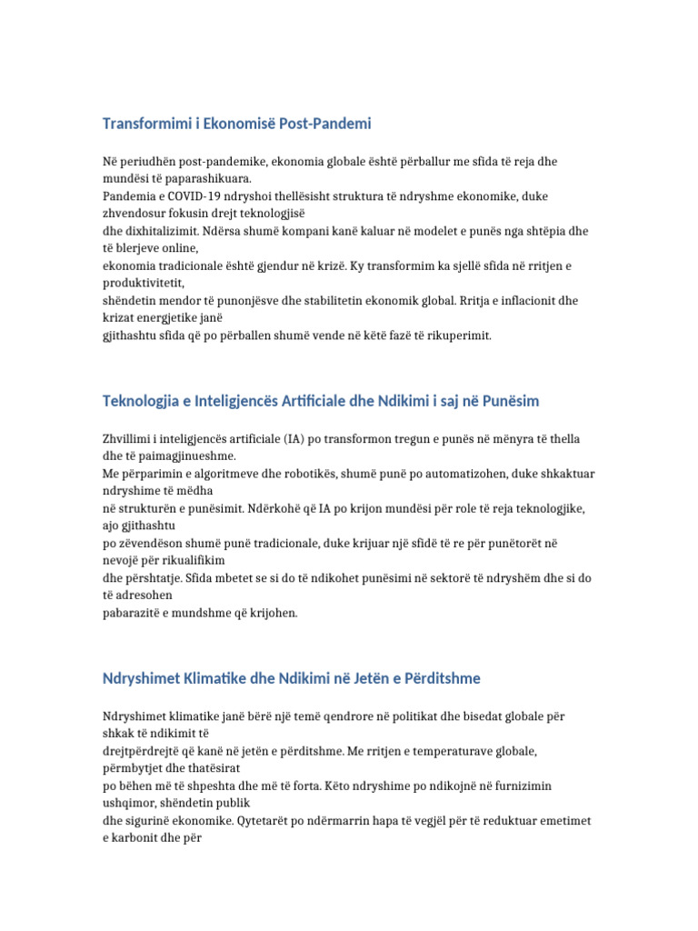Current Reality Articles | PDF