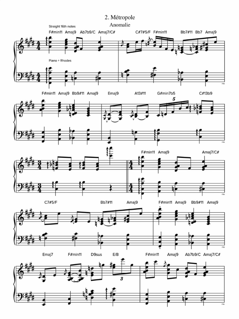 Anomalie Métropole | PDF