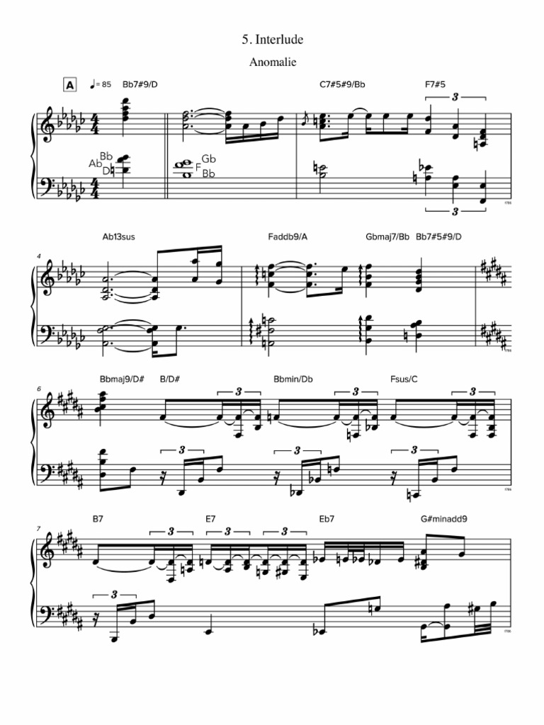 Anomalie Interlude | PDF