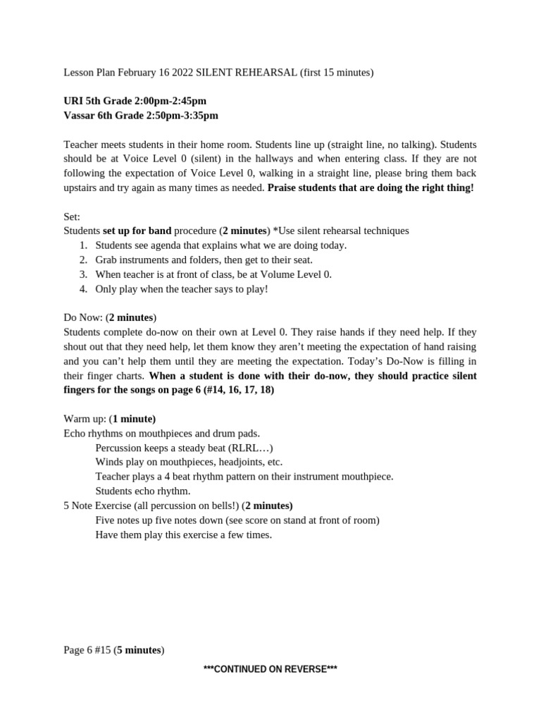 2.14.22 Lesson Plan | PDF | Language Arts & Discipline | Foreign ...