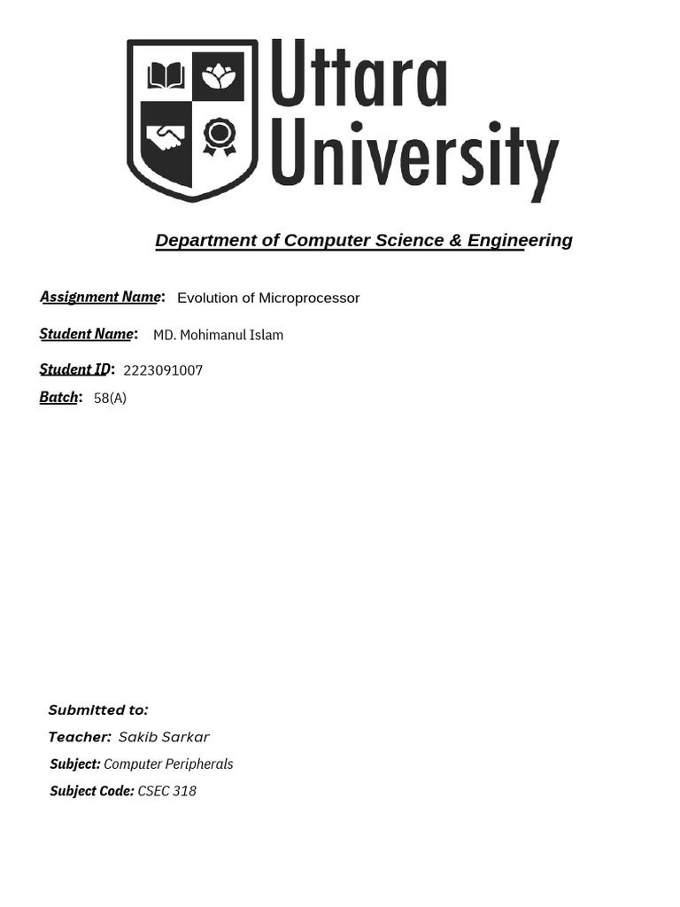 Lab Assignment.T (2223091029) PDF | PDF | Central Processing Unit ...
