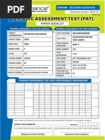 30 Question Answer Sheet | PDF