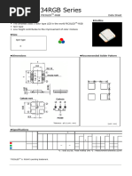 Datasheet Led 3MM | PDF | Light Emitting Diode | Electrical Components