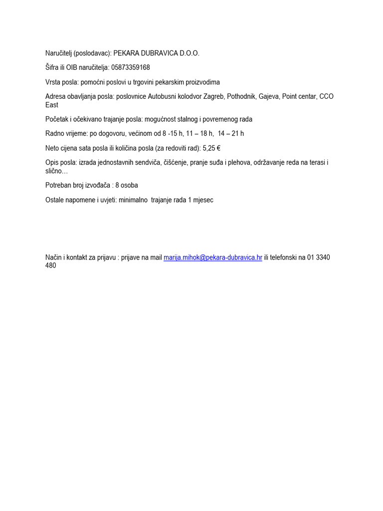 Učenici Prodajna Mjesta | PDF