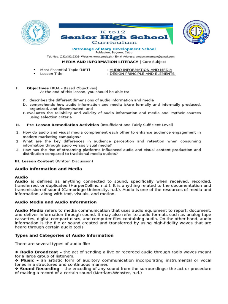 Mil 10 Pdf Digital Audio Data Compression
