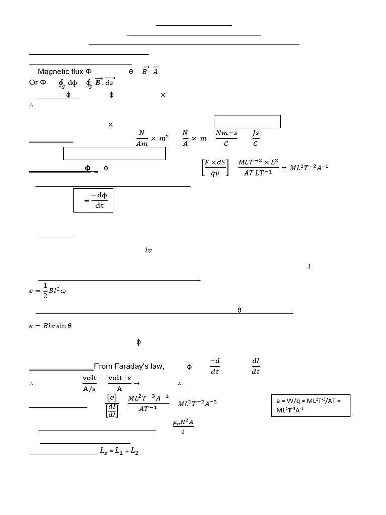 12th Phy Practice Sheet 4 | PDF | Inductance | Inductor