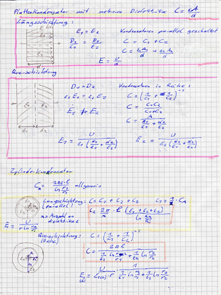 EG2 Formelsammlg | PDF