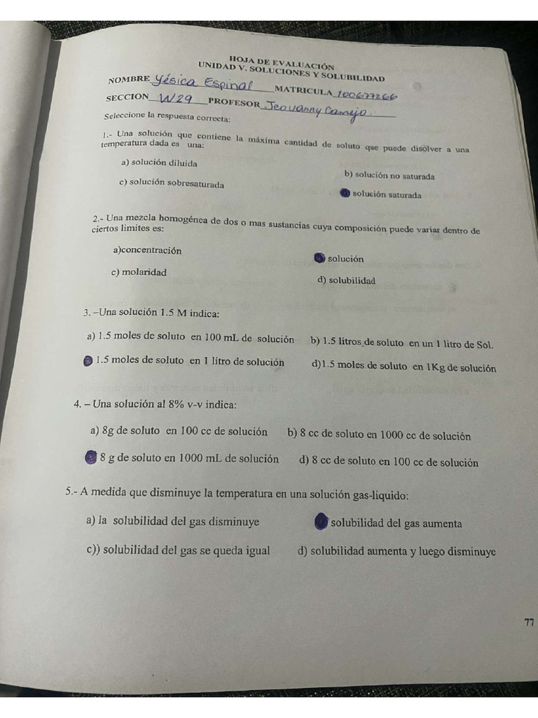 Protocolo V Química Básica Uasd | PDF
