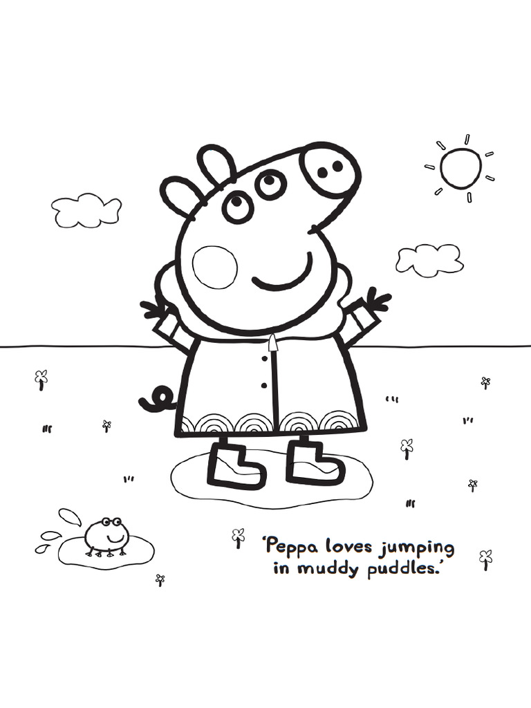 Peppa Pig Colouring Book | PDF