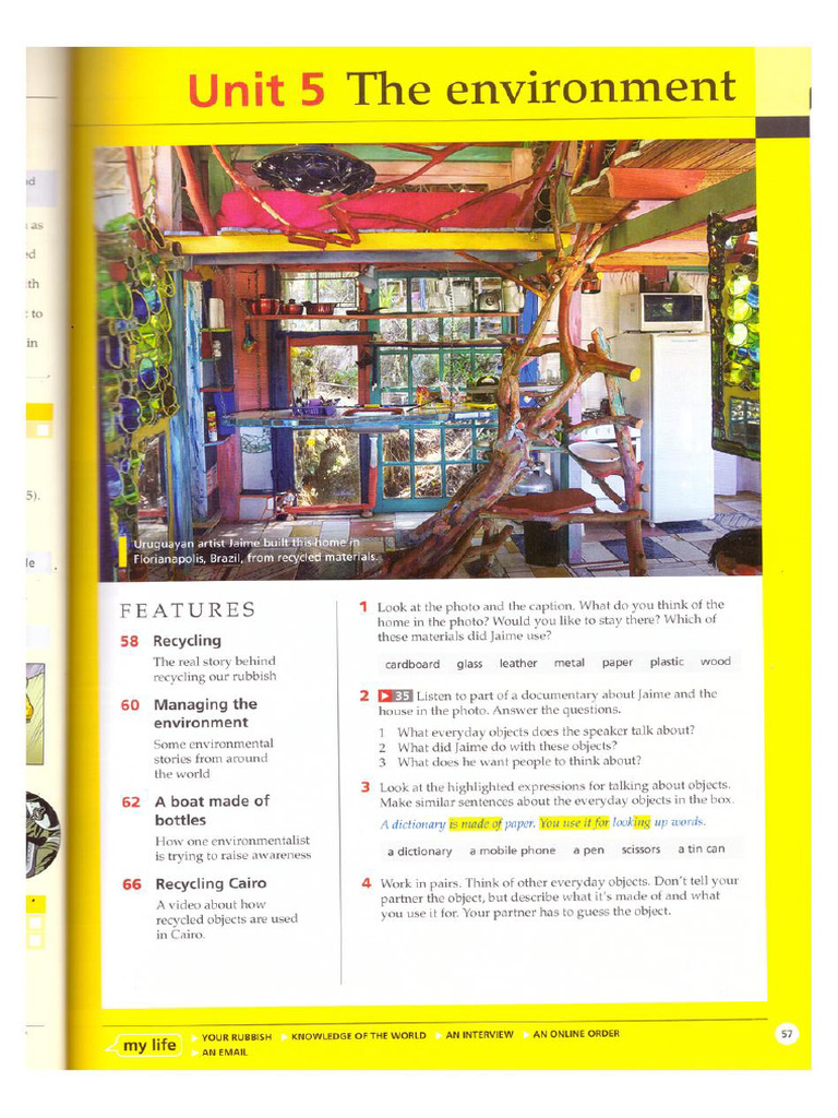 Life Pre-Intermediate SB Unit 5 To 8 | PDF