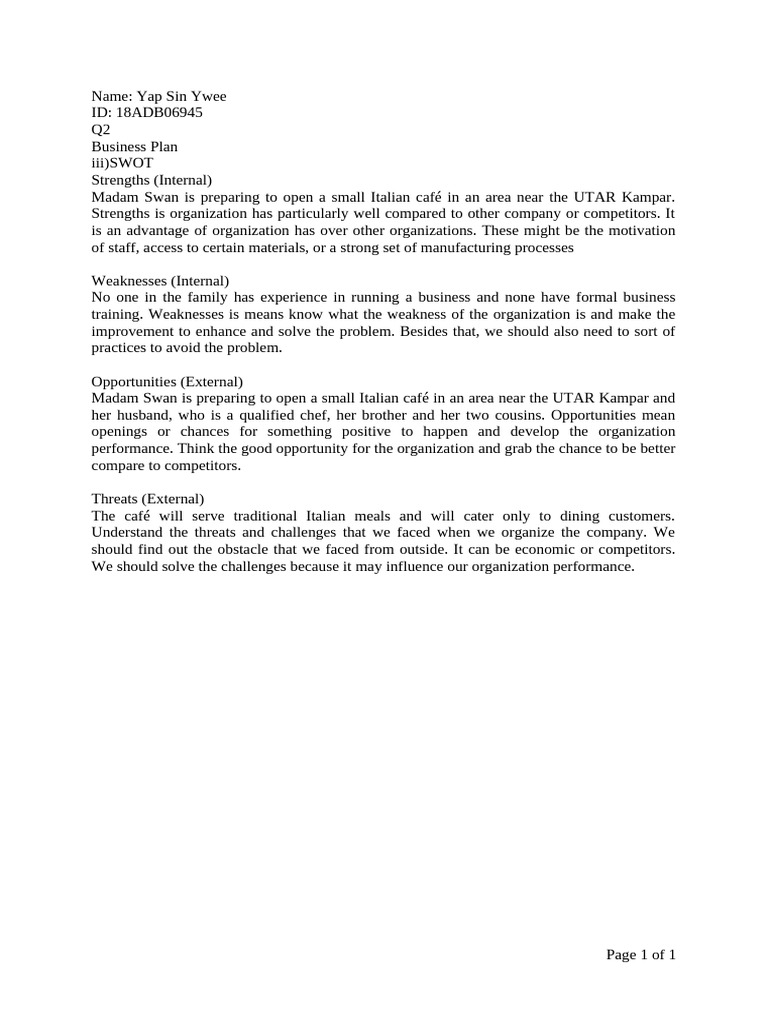 Business Accounting Tutorial - 1 | PDF | Business