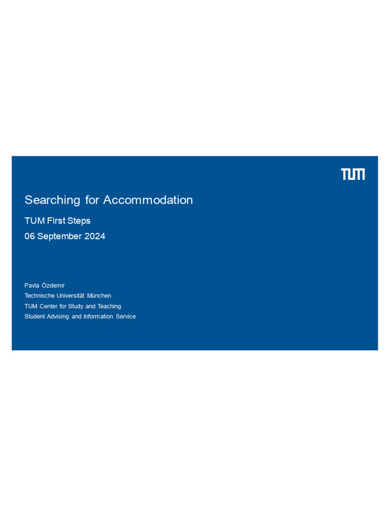 Accommodations Tum | PDF