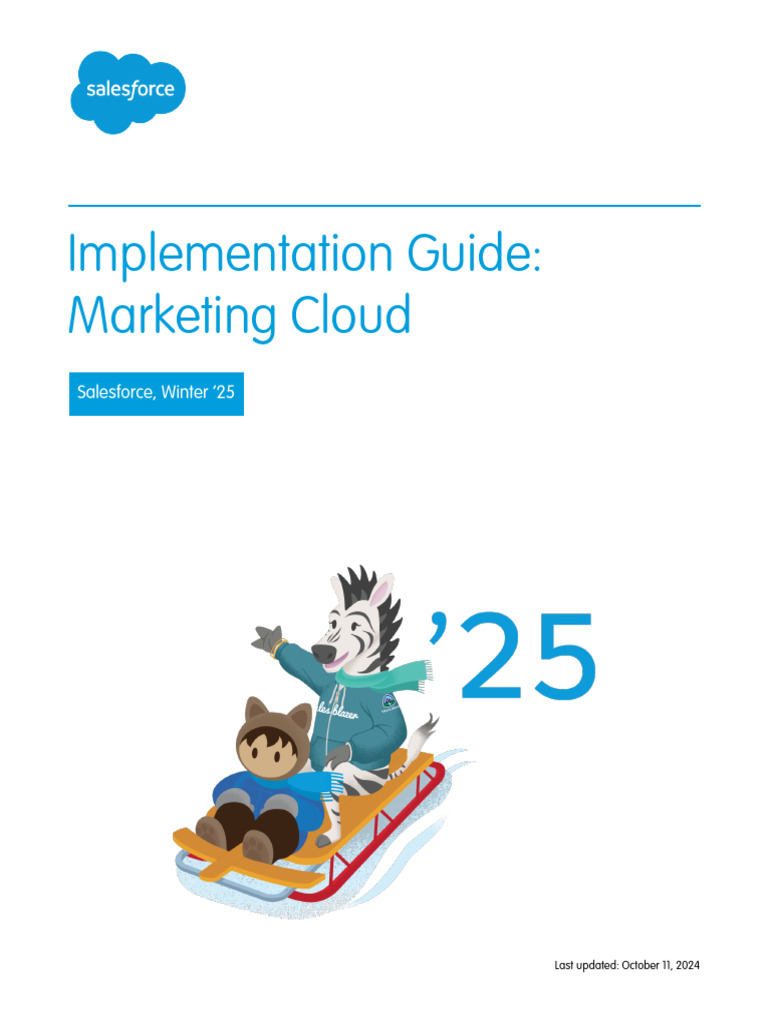 Marketing Setup Implementation Guide | PDF | Cloud Computing | Marketing
