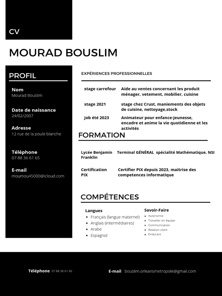 Mourad Bouslim PDF | PDF