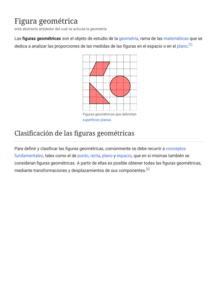 Figura Geométrica | PDF | Geometría | Forma