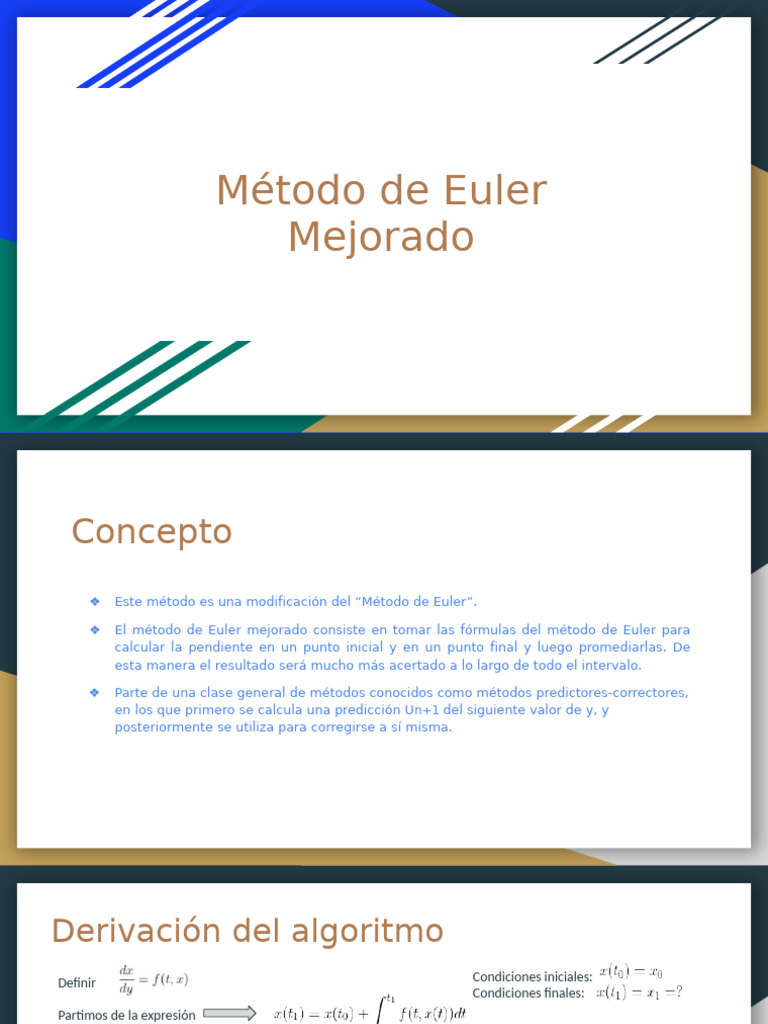 Método de Euler Mejorado-1 | PDF