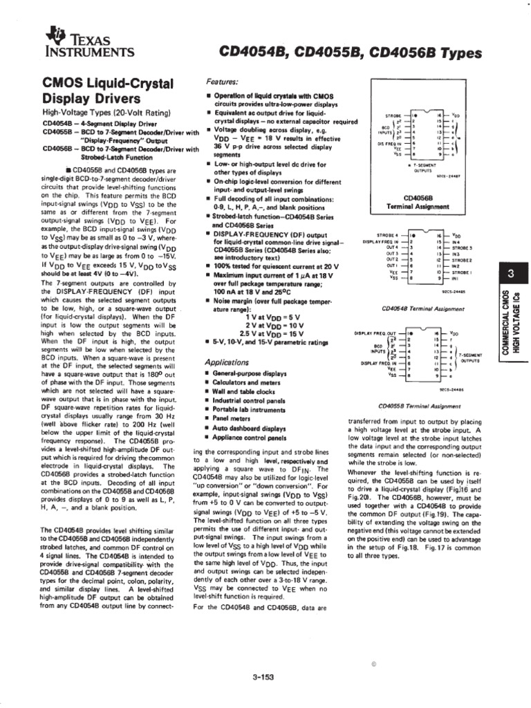 CD 4054 | PDF | License | Intellectual Property
