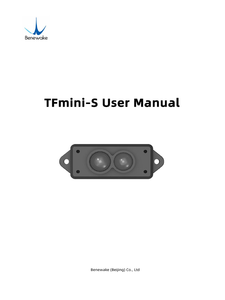 TFmini-S User_Manual | PDF | Parameter (Computer Programming) | Computing