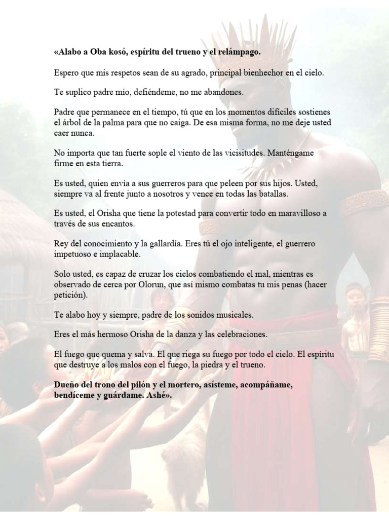 Alabo A Oba Kosó | PDF