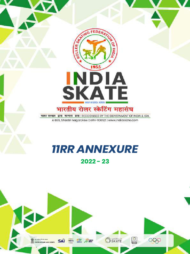 UPDATED-RSFI-11RR-ANNEXURE-2022-23_compressed | PDF | Figure Skating ...