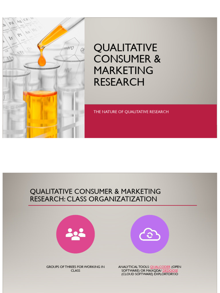10a Consumer Qualitative Research Intro | PDF | Quantitative Research ...