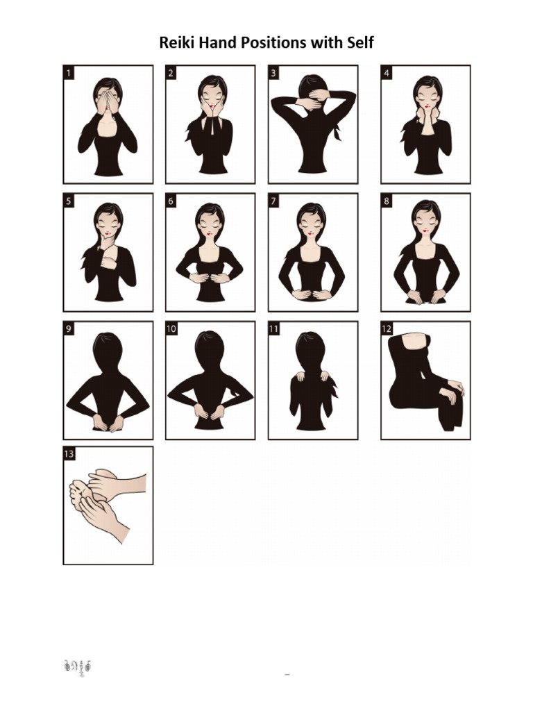 Reiki Hand Positions Self Pdf