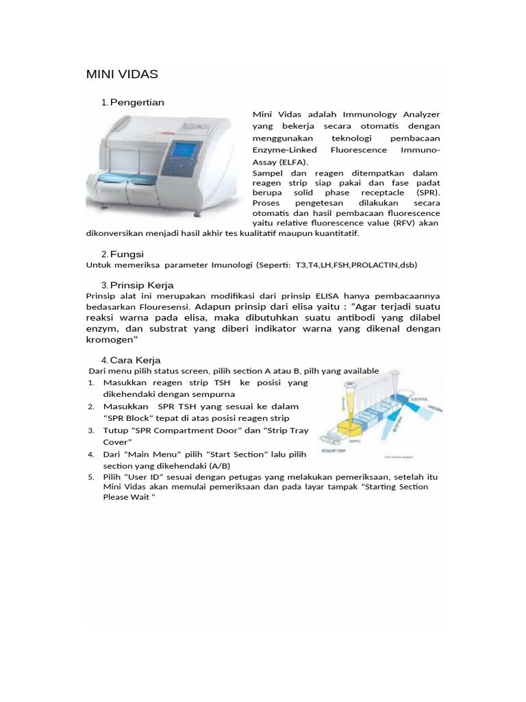 Mini VIDAS Sop | PDF | Sains & Matematika