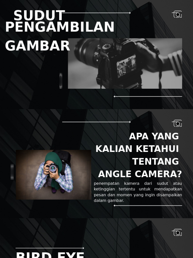 Sudut Pengambilan Gambar (Angle) | PDF