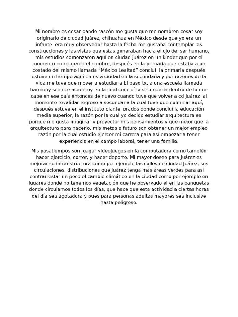 biografia cesar pando 8-9-2024 | PDF