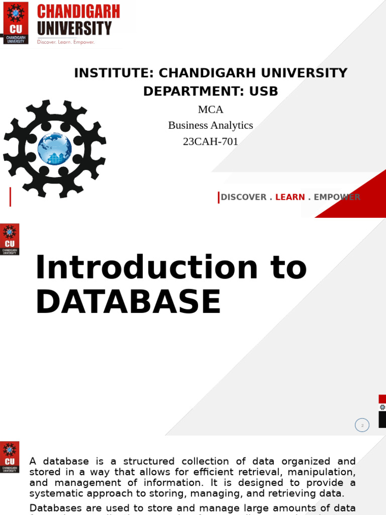Lecture 2.1 A | PDF | Databases | Relational Database