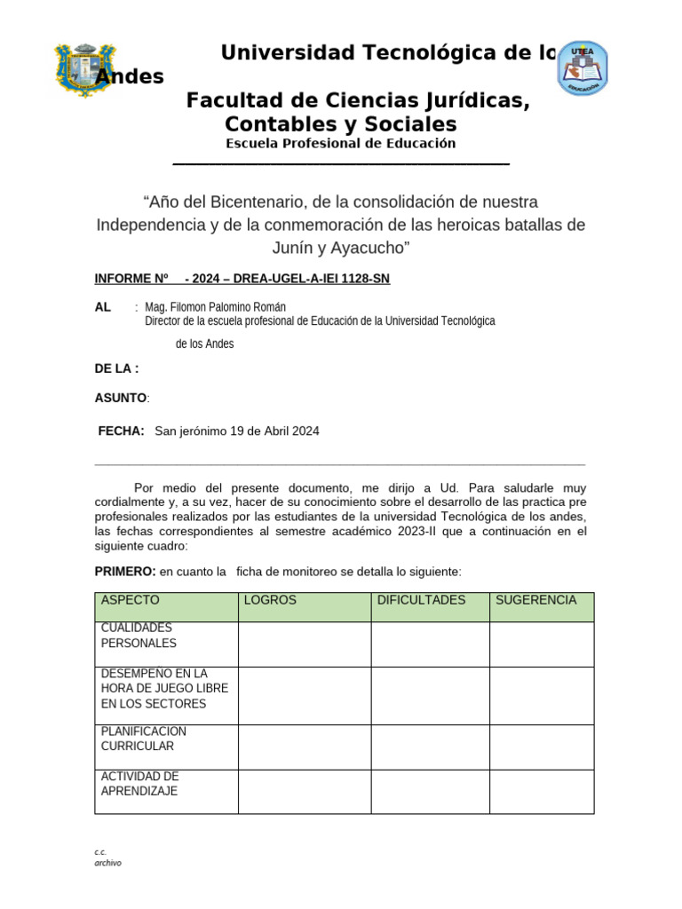 Informe de Final | PDF | Finanzas y dinero